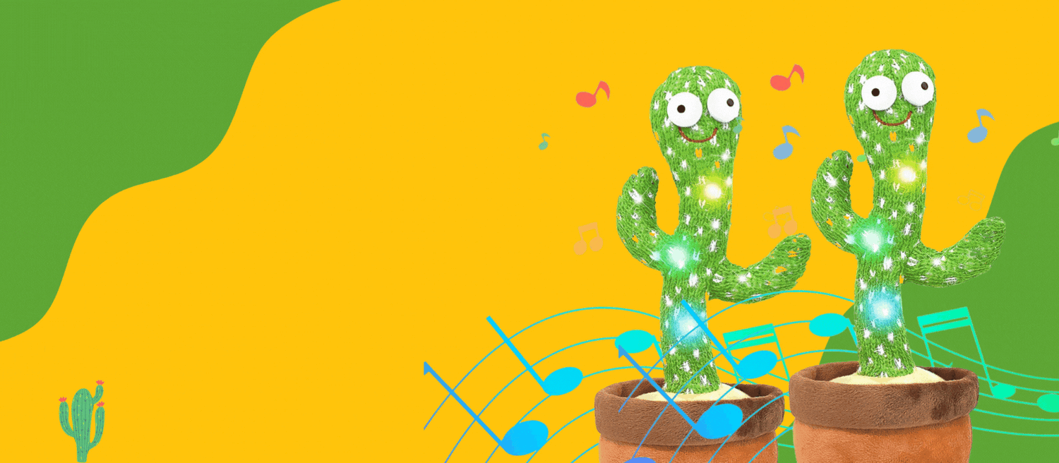 Dancing Cactus Toy Australia – Singing, Talking & Repeating Plush