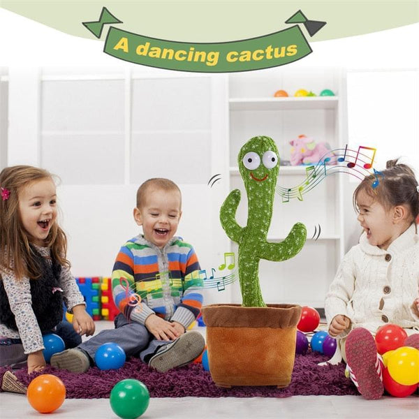 Dancing Cactus Toy - Interactive Talking Cactus | Mr Cactus Toys